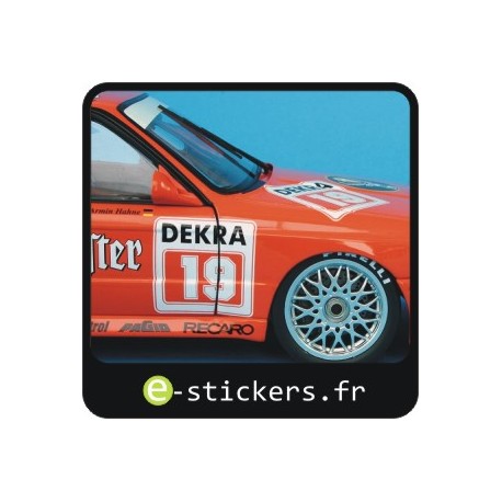 panneau de porte DEKRA DTM - e-stickers